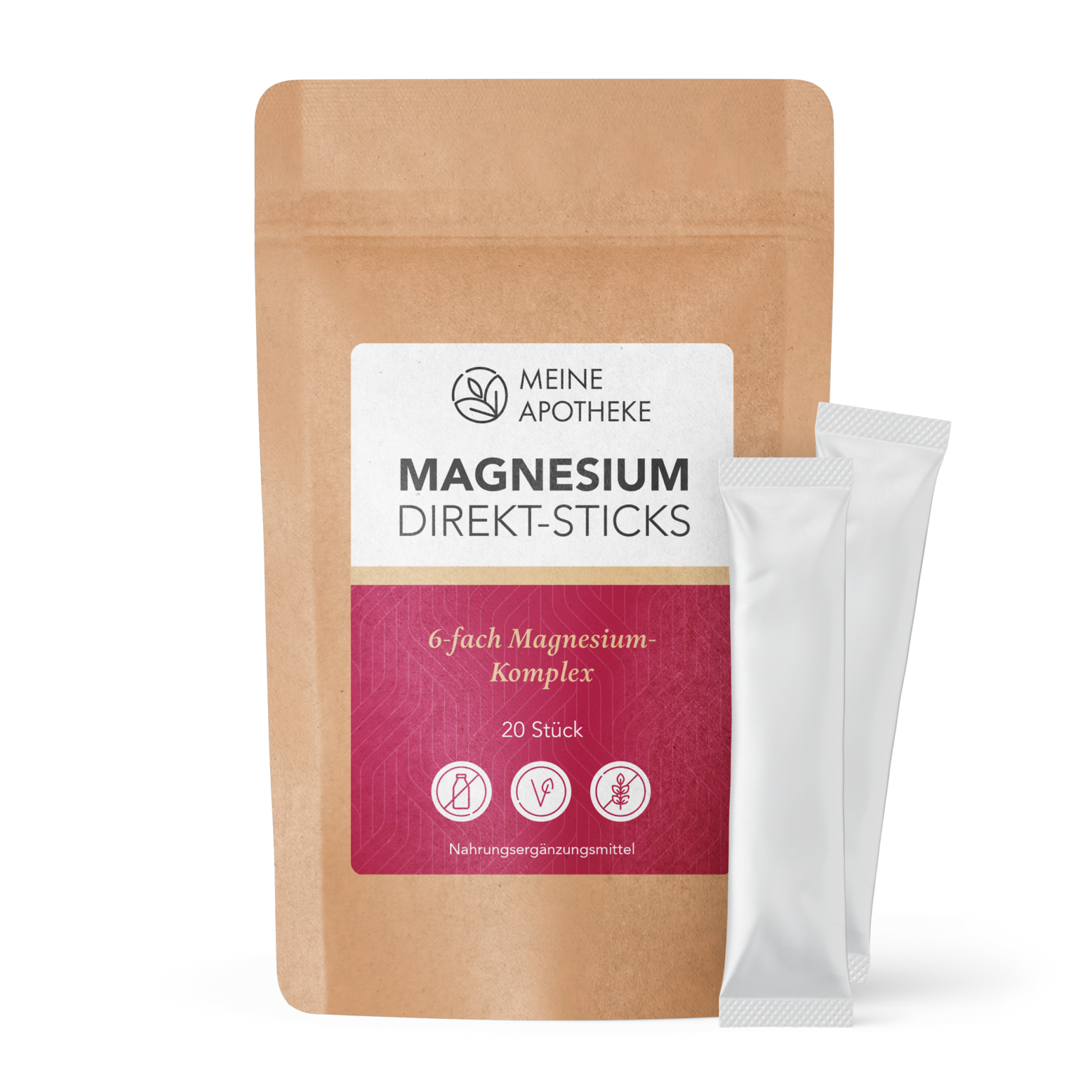 Magnesium Direkt-Sticks - PHARMANUFACTUR